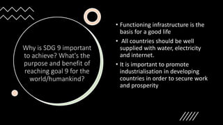 Sdg 9 presentation | PDF