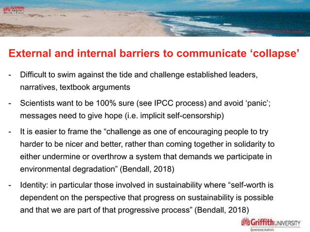 Waking up – tourism, climate change and the SDGs | PPT