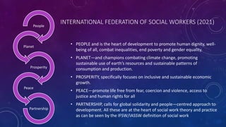 Sustainable Development Goals and Social Work | PPTX