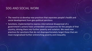 Sustainable Development Goals and Social Work | PPTX