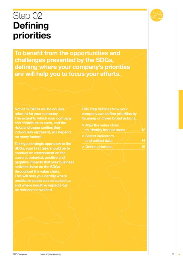Sdg compass guide - Guide For Business Action on the SDGs | PDF ...