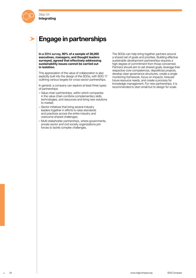 Sdg compass guide - Guide For Business Action on the SDGs | PDF ...