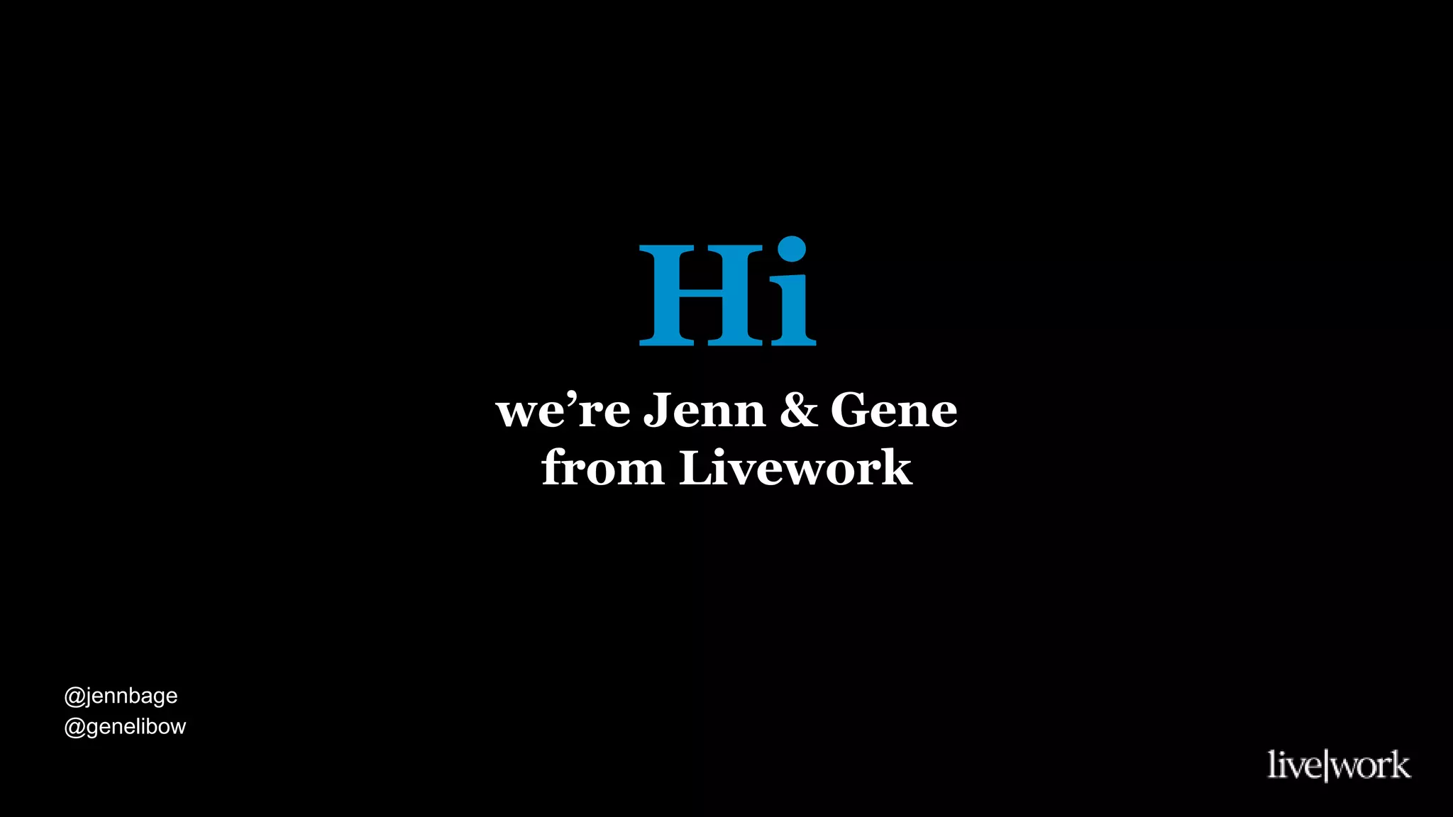 Gene Libow & Jennifer Bagehorn: The future of mental wellbeing services ...