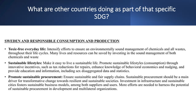 SDG Goal 12.pptx | Environmental Services Industry | Industries