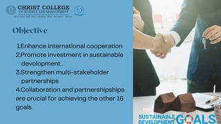 "Partnerships for the Goals: Strengthens | PPTX