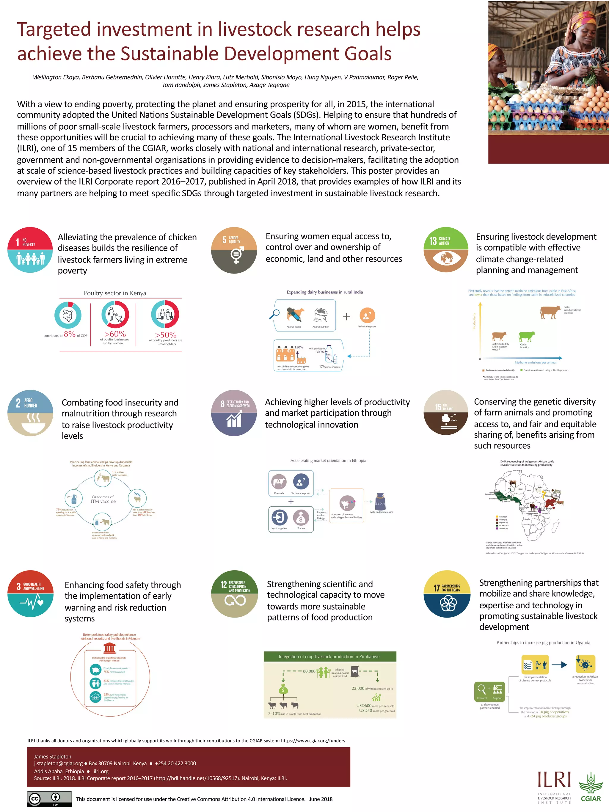 Targeted investment in livestock research helps achieve the Sustainable ...
