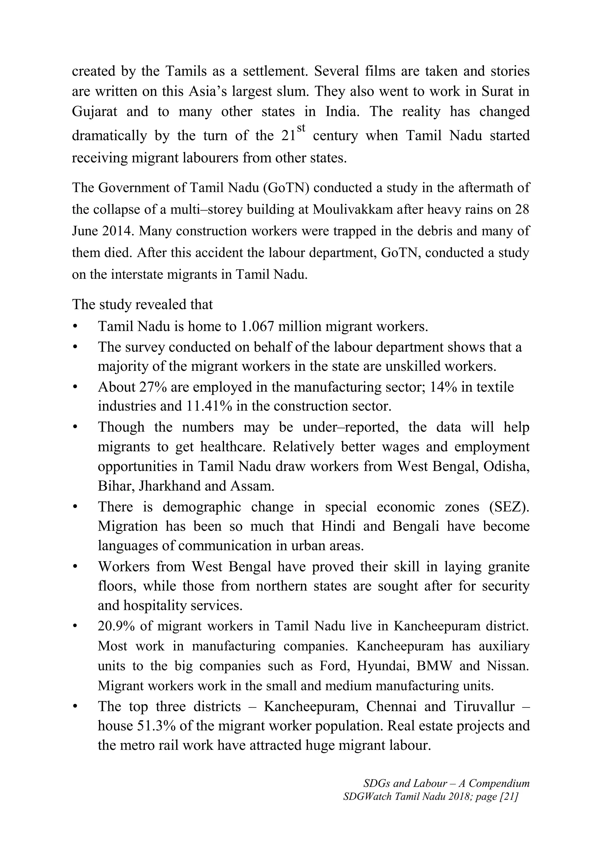 SDG and Labour (2018) | PDF | Business | Business and Finance