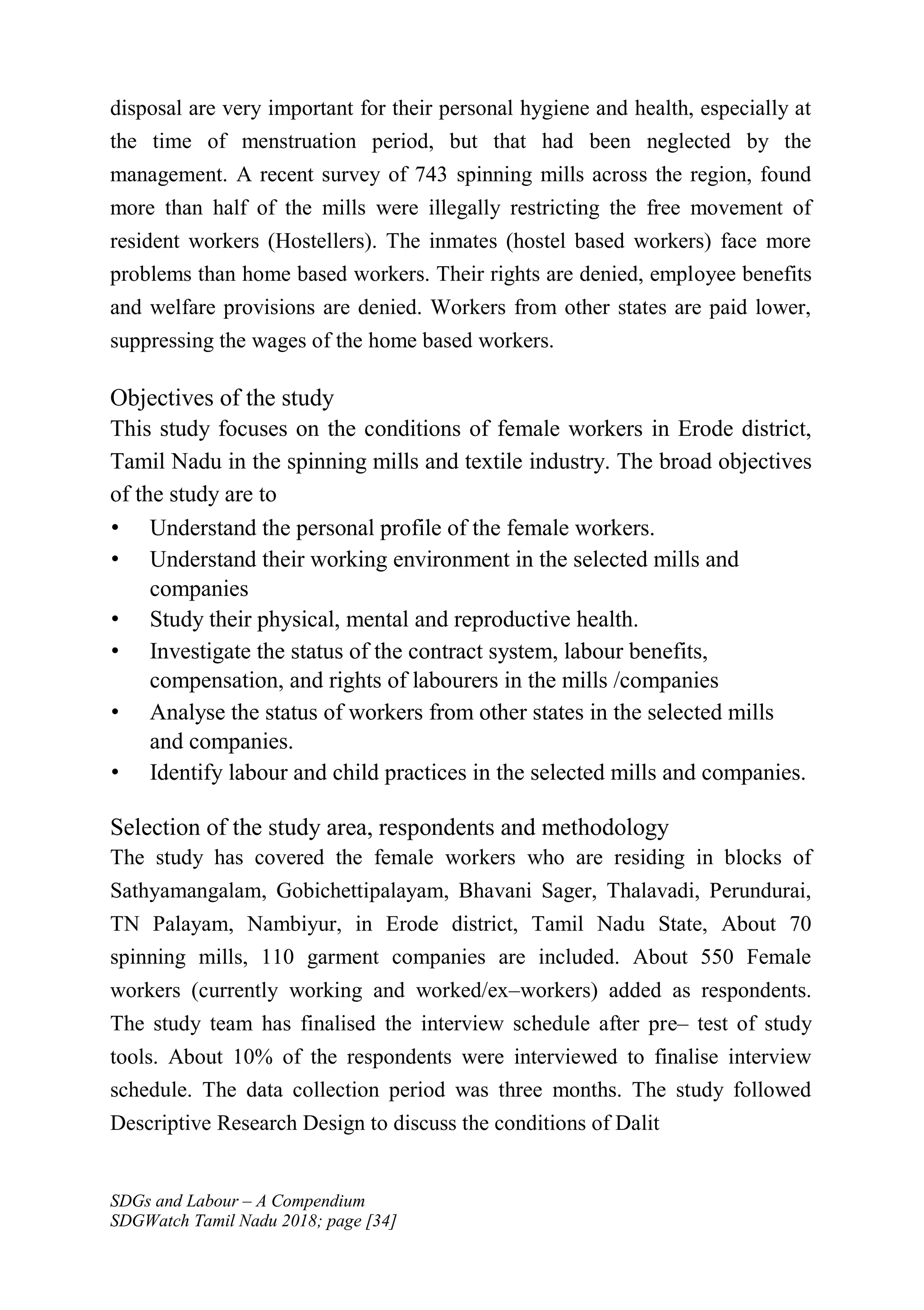 SDG and Labour (2018) | PDF | Business | Business and Finance