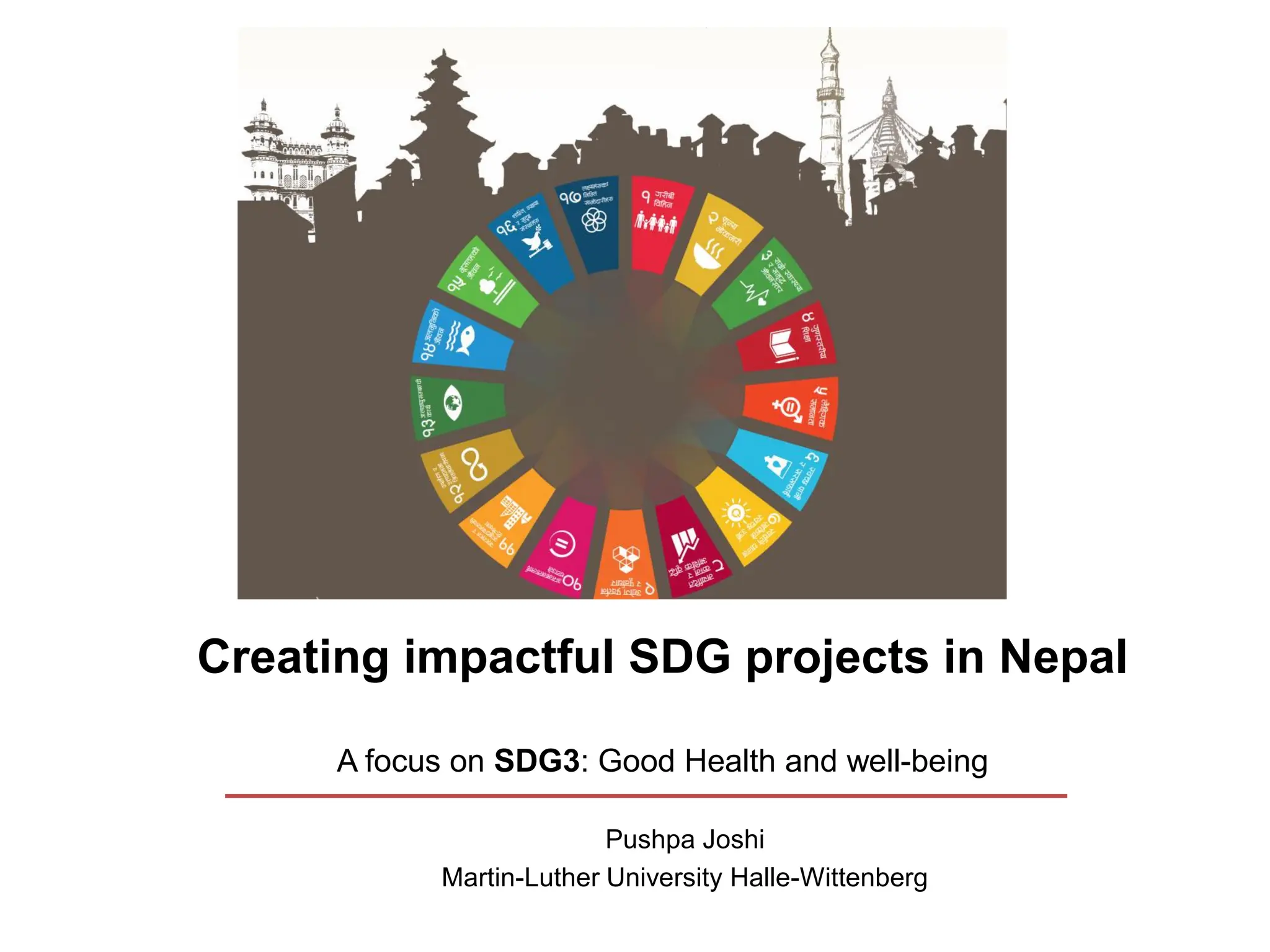 Presentation on SDG Goal 3 by PD Dr Pushpa Raj Joshi | PDF