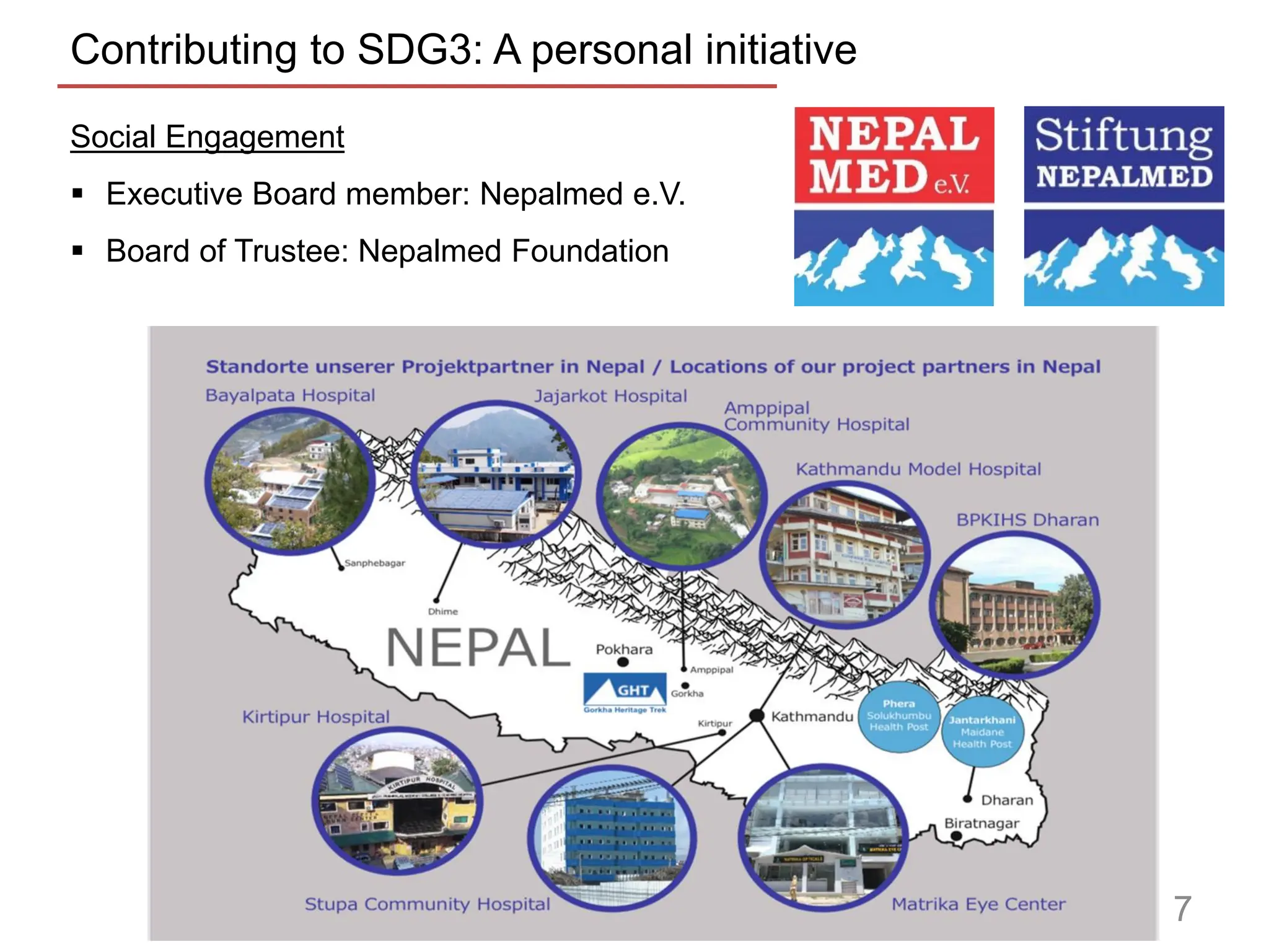 Presentation on SDG Goal 3 by PD Dr Pushpa Raj Joshi | PDF