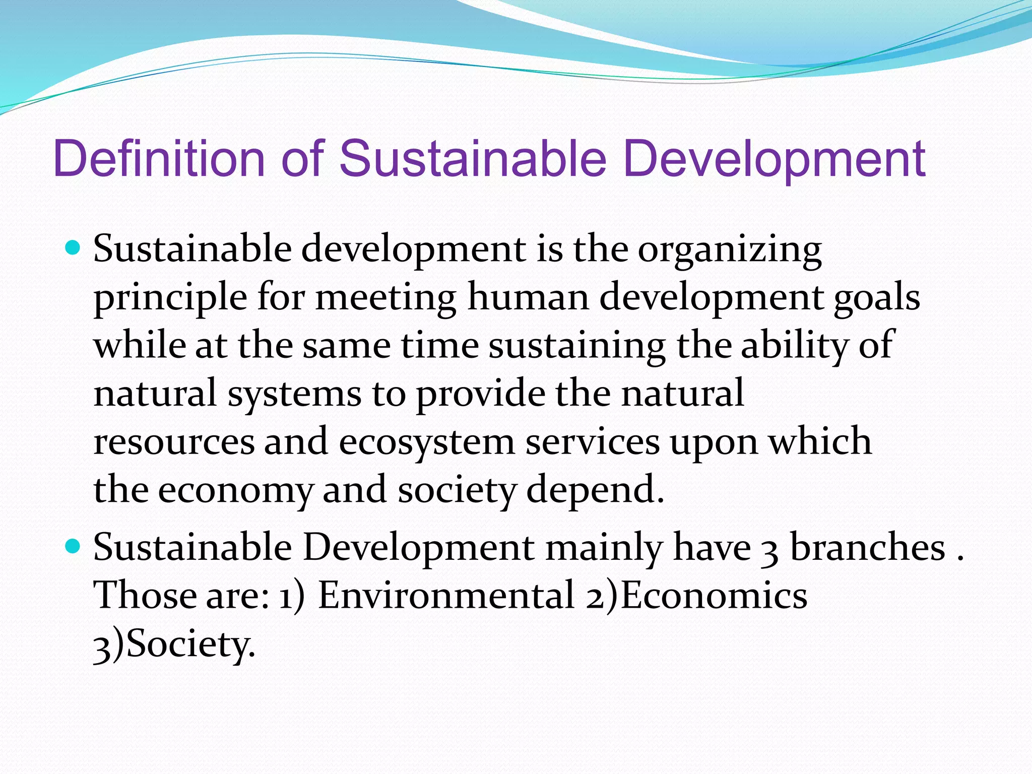 Sustainable Development | PPTX
