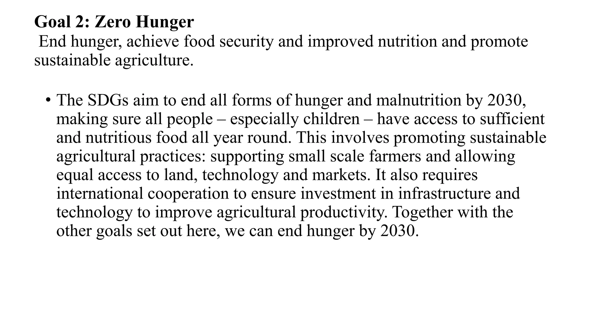 Sdg presentation | PPTX