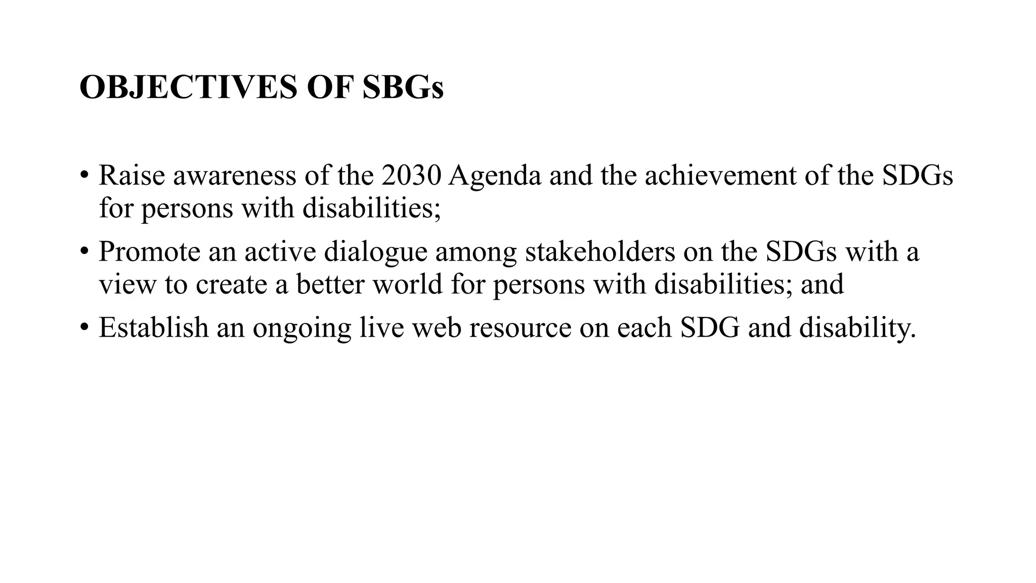 Sdg presentation | PPTX