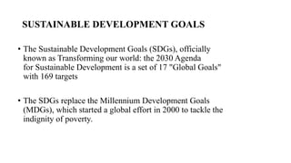 Sdg presentation | PPTX
