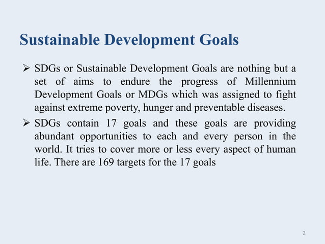 Sustainable Development Goals-SAU | PPTX