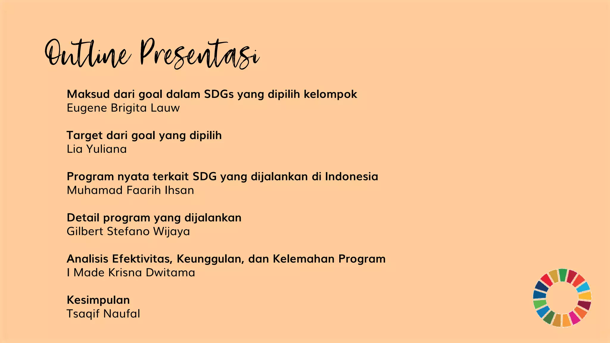 Presentasi MPKT B - NGO & SDGs | PPT