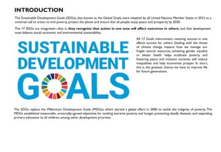 Sustainable Development Goals (SDGs) | PDF