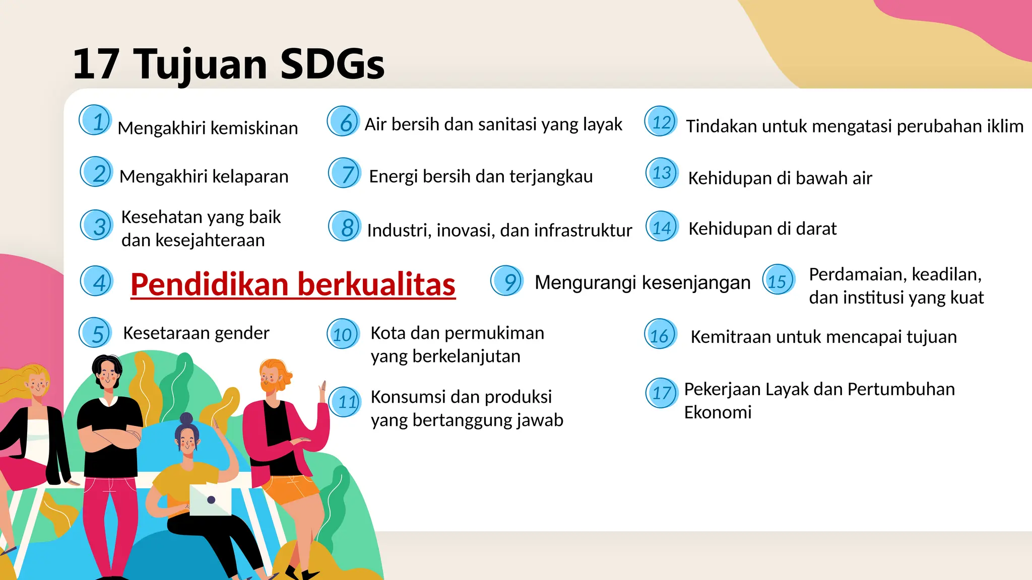 SDGS ADVANCING THE SUSTAINABLE DEVELOPMENT GOALS | PPT