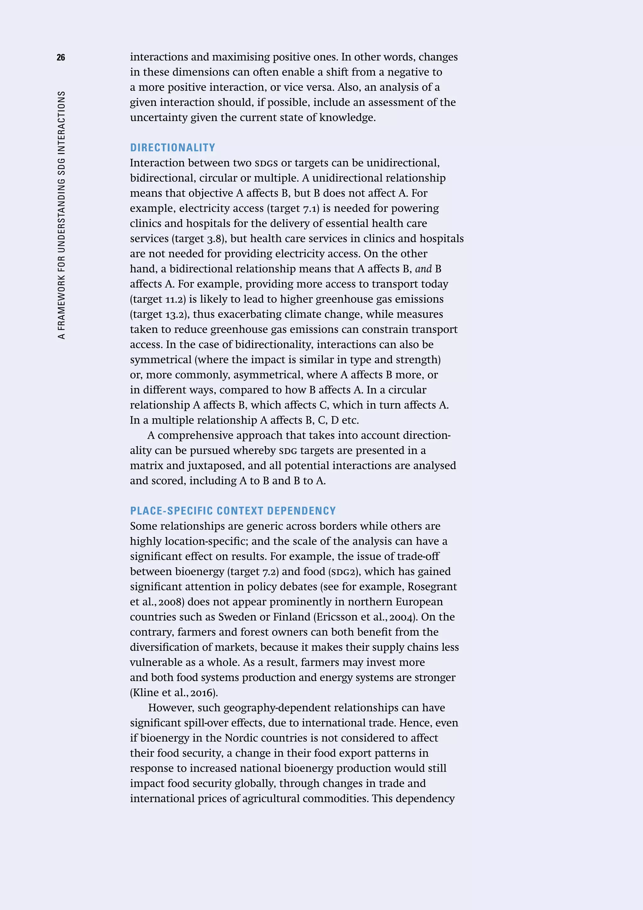 A GUIDE TO SDG INTERACTIONS: FROM SCIENCE TO IMPLEMENTATION | PDF