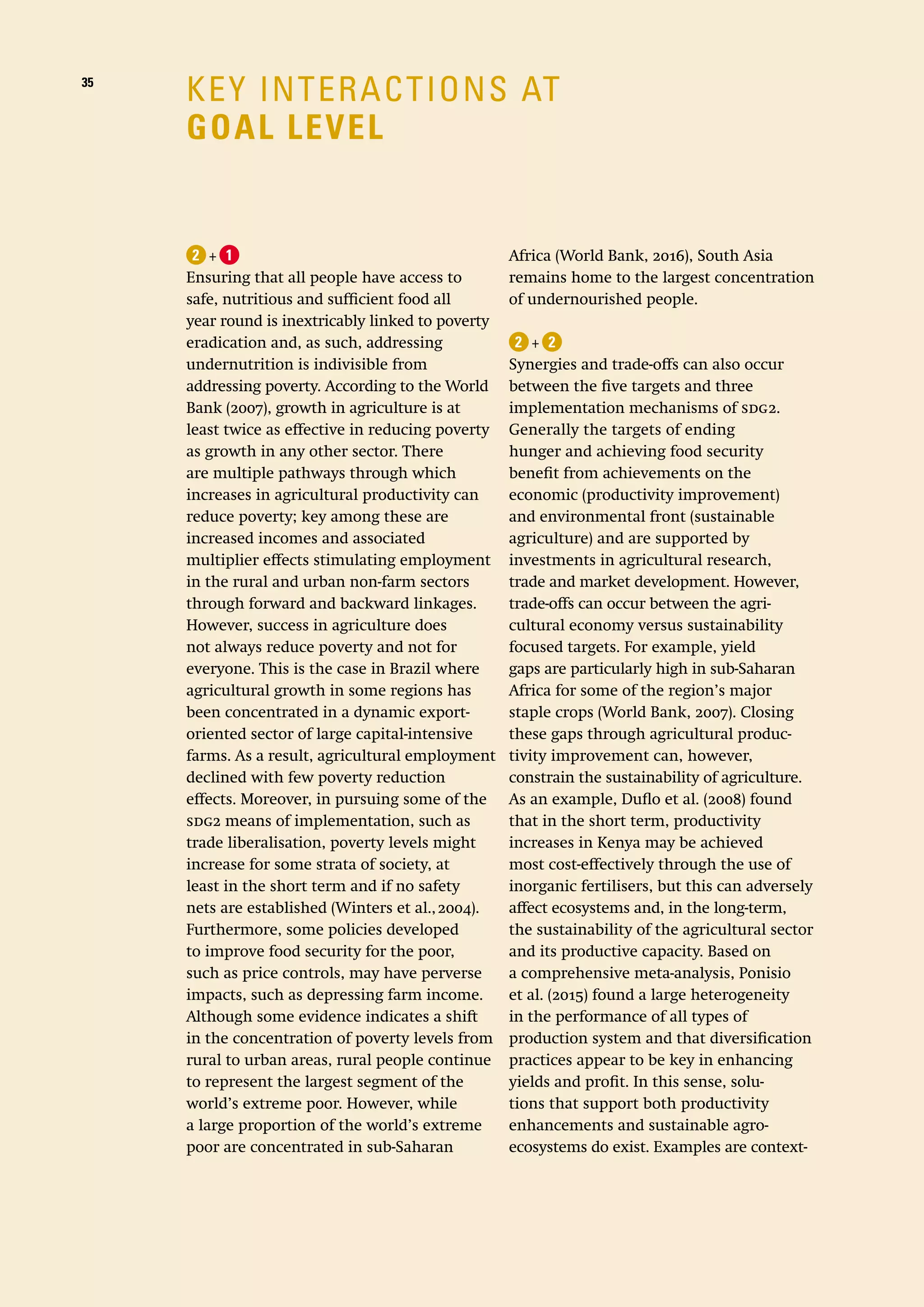 A GUIDE TO SDG INTERACTIONS: FROM SCIENCE TO IMPLEMENTATION | PDF