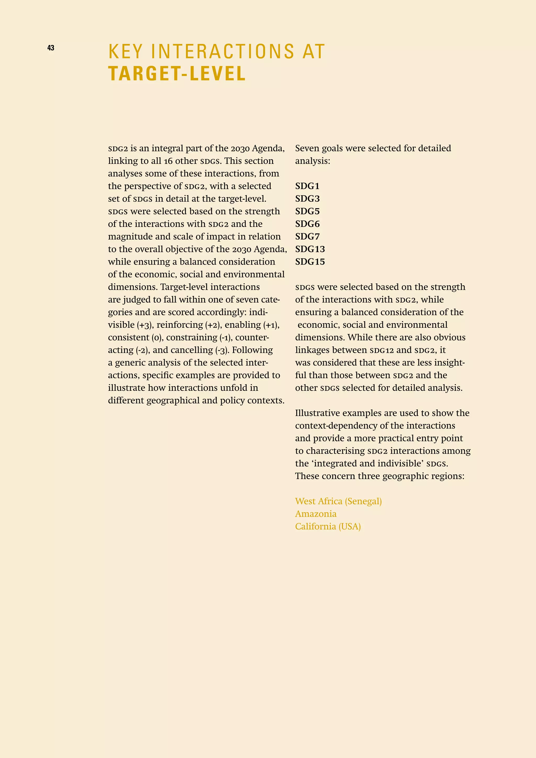 A GUIDE TO SDG INTERACTIONS: FROM SCIENCE TO IMPLEMENTATION | PDF