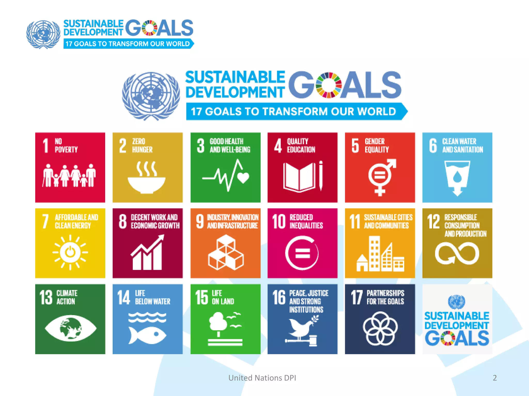 Sustainable Development Goals (SDGs) Overview | PDF