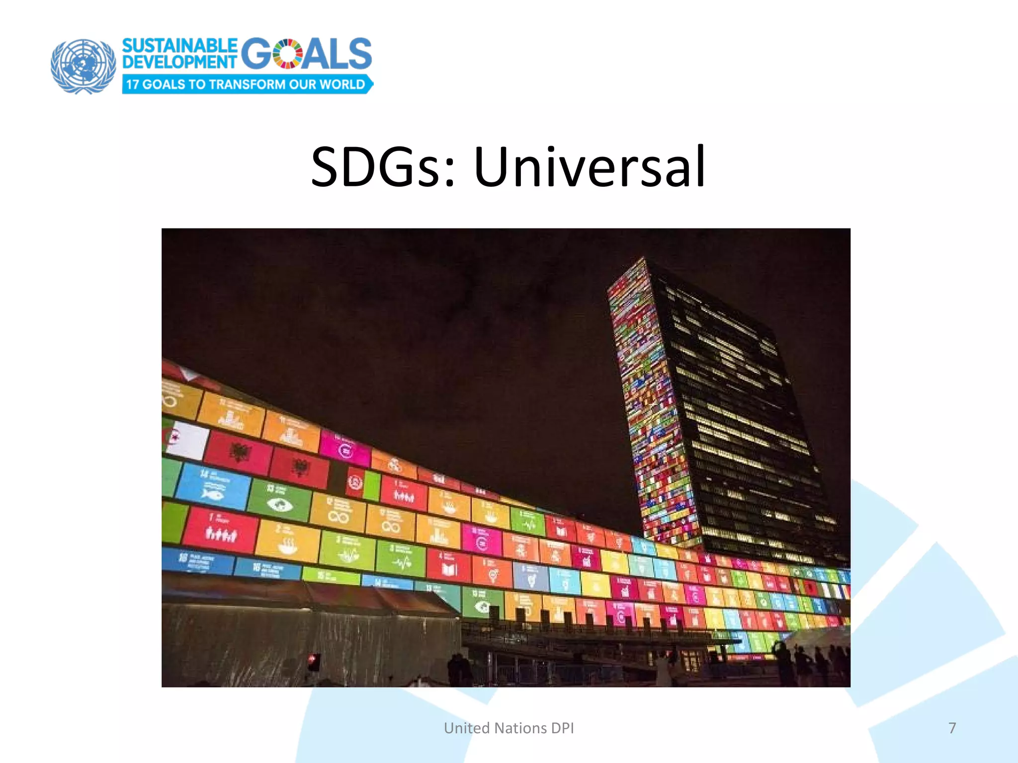 Sustainable Development Goals (SDGs) Overview | PDF