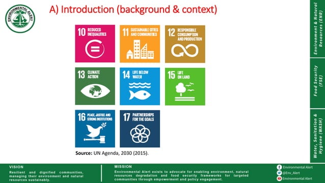 Progress Towards Implementation and Achievement of Sustainable ...