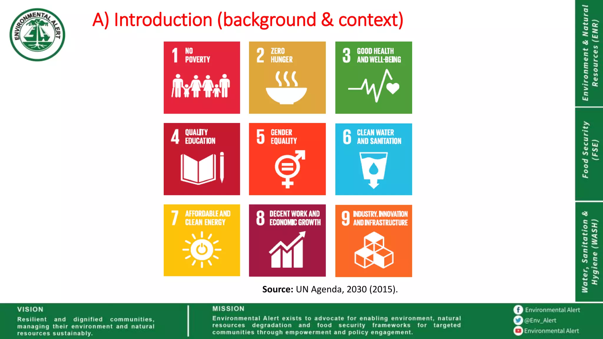Progress Towards Implementation and Achievement of Sustainable Development Goal 7 (SDG 7) in ...