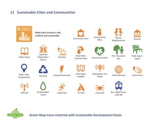 SDGs and Green Map Icons v2 1-18 | PDF