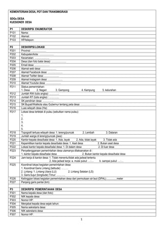 Sd gs desa 2021 | PDF