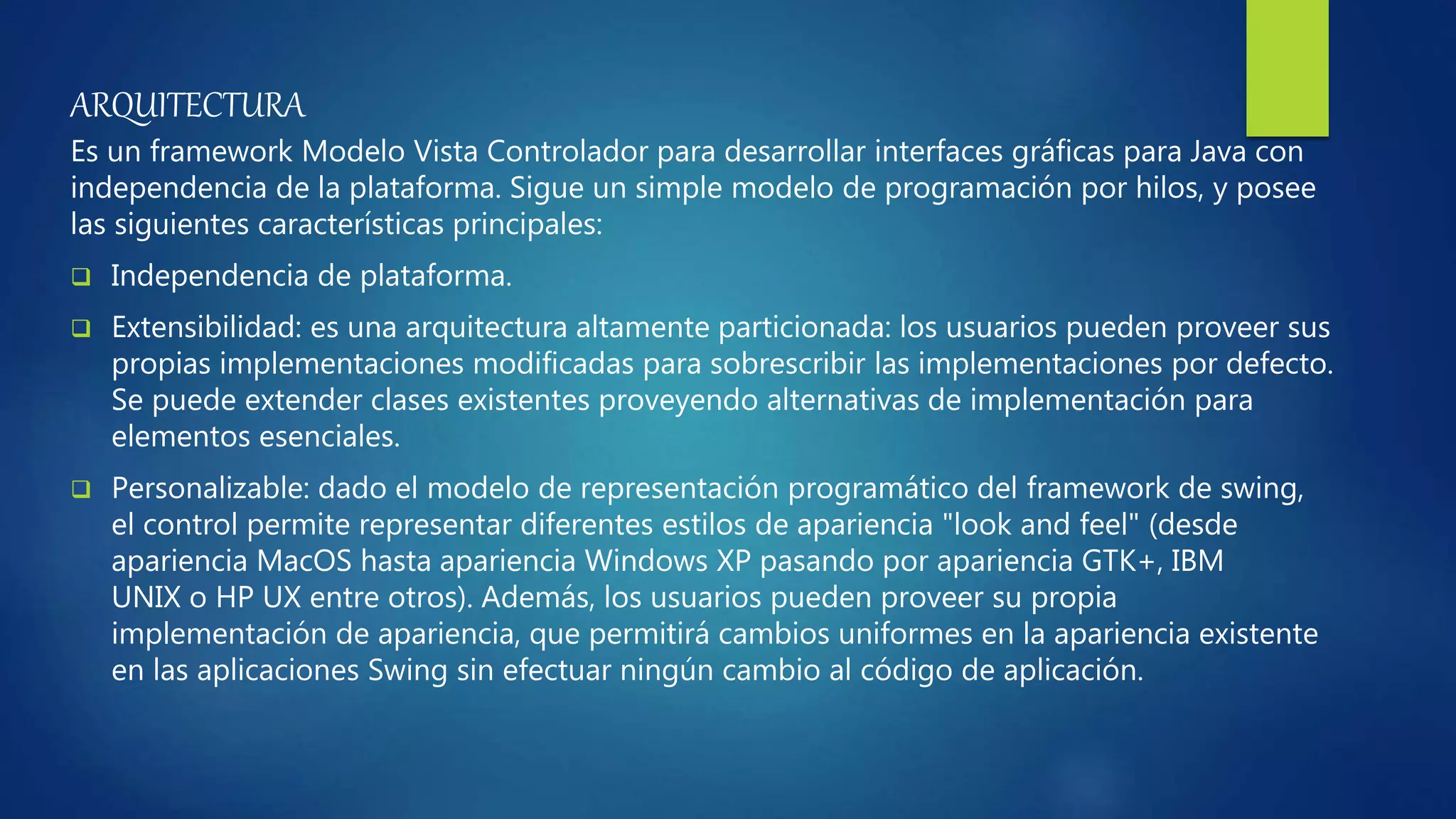 CLASE SWING | PPTX | Programming Languages | Computing
