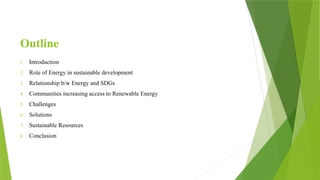 Introduction to sustainable development goals energy.pptx