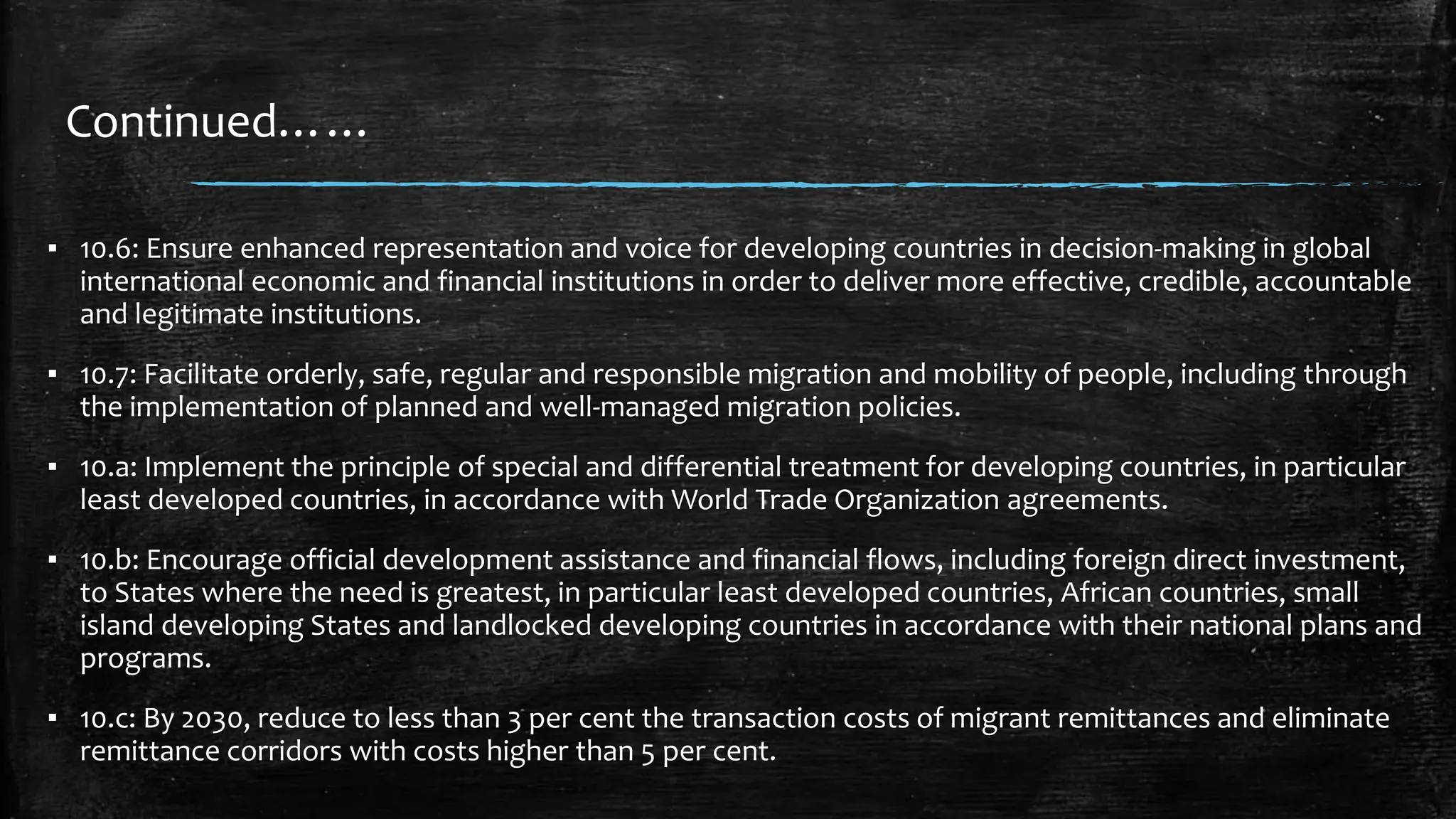 Sdgs goal 10 REDUCE INEQUALITIES | PPTX