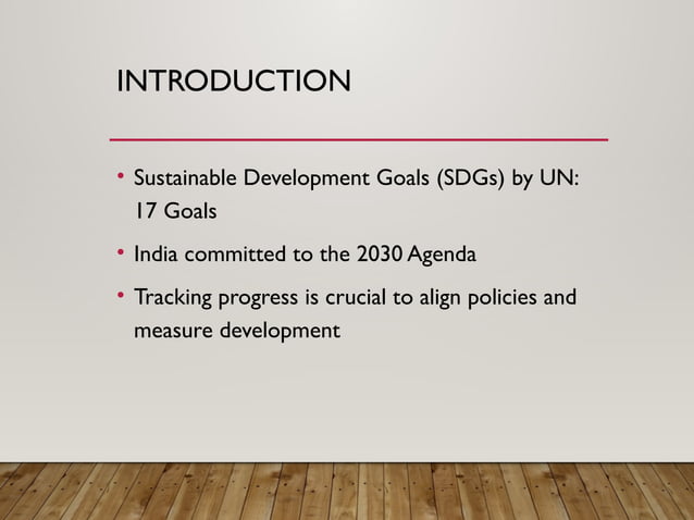 SDGs_India_Presentation.pptx SDGs_India | PPTX