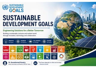 Sustainable Development Goals (SDGs): Engineering Solutions for a ...