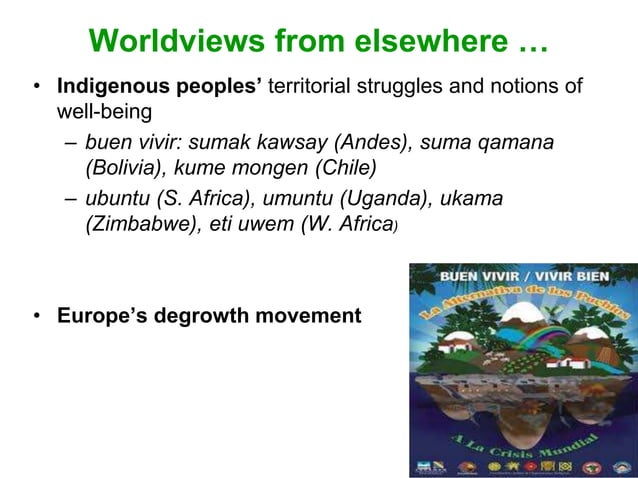 Sustainable Development Goals vs. radical alternatives | PPT