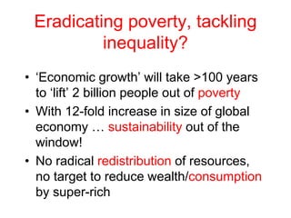 Sustainable Development Goals vs. radical alternatives | PPT
