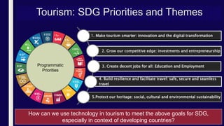 SDG though ICT in Tourism.ppt