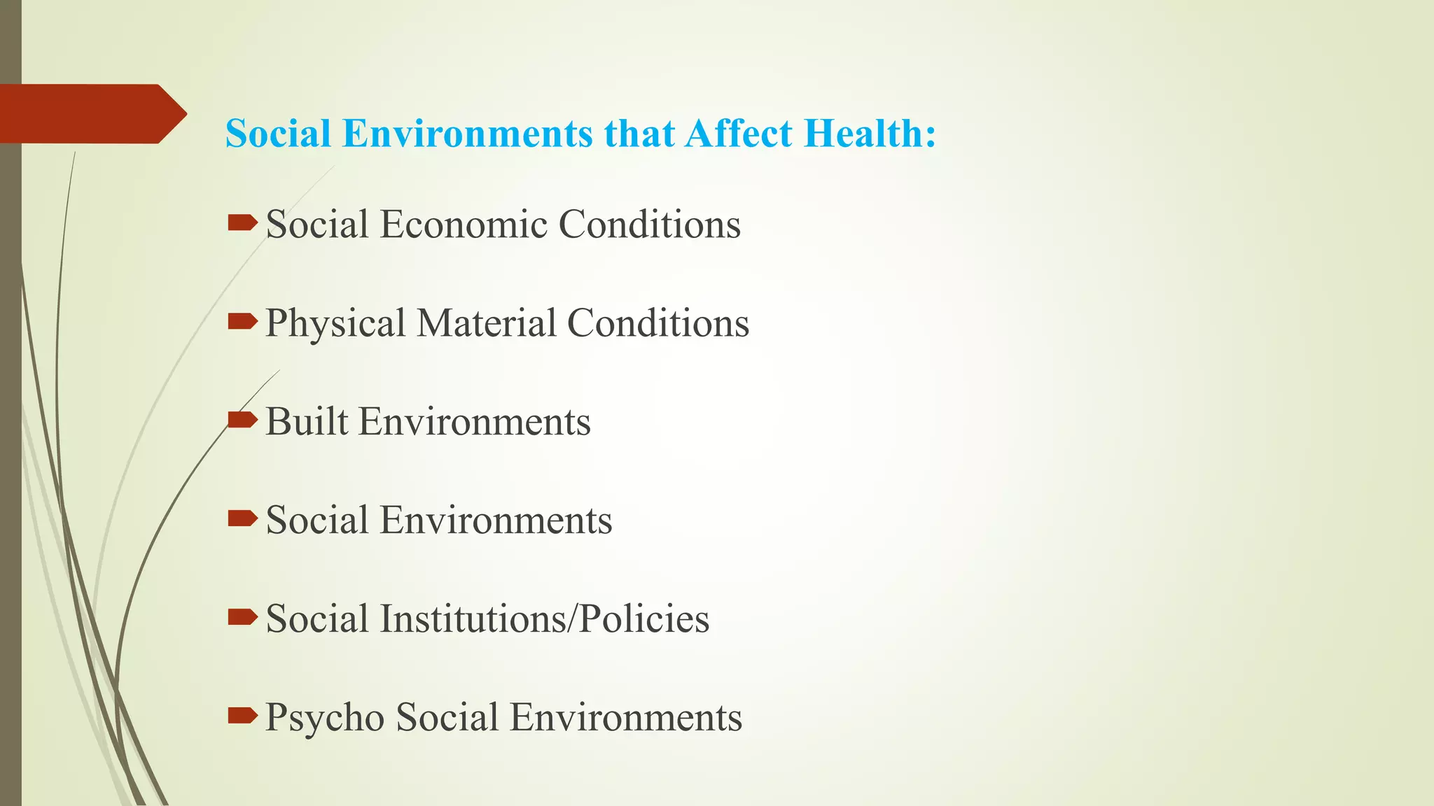 Social determinant of health | PPTX