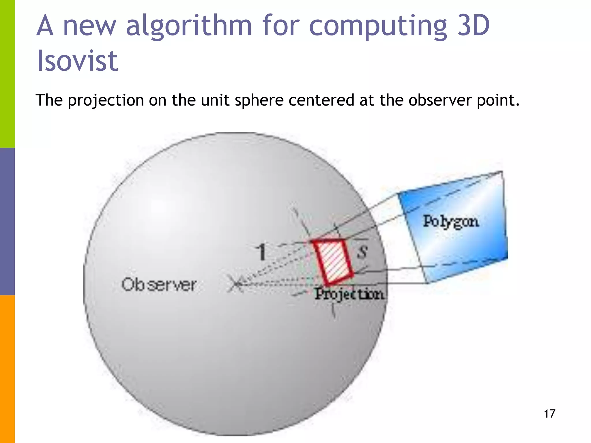 3D Isovist New algorithm | PPTX | 3-D Graphics | Computer Software and Applications