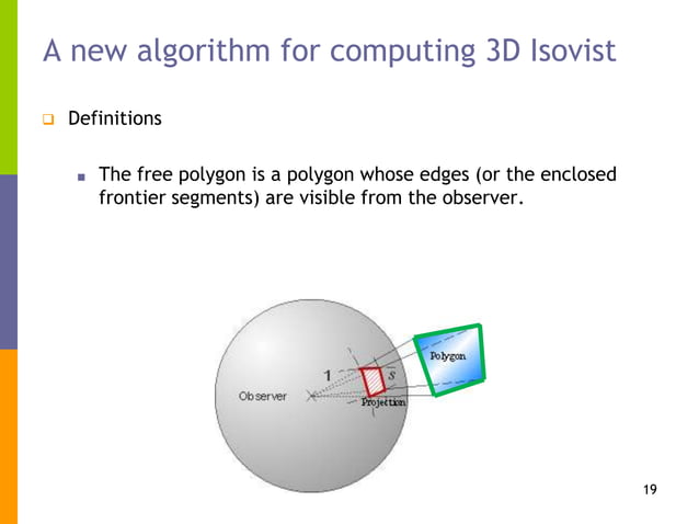 3D Isovist New algorithm | PPTX | 3-D Graphics | Computer Software and Applications