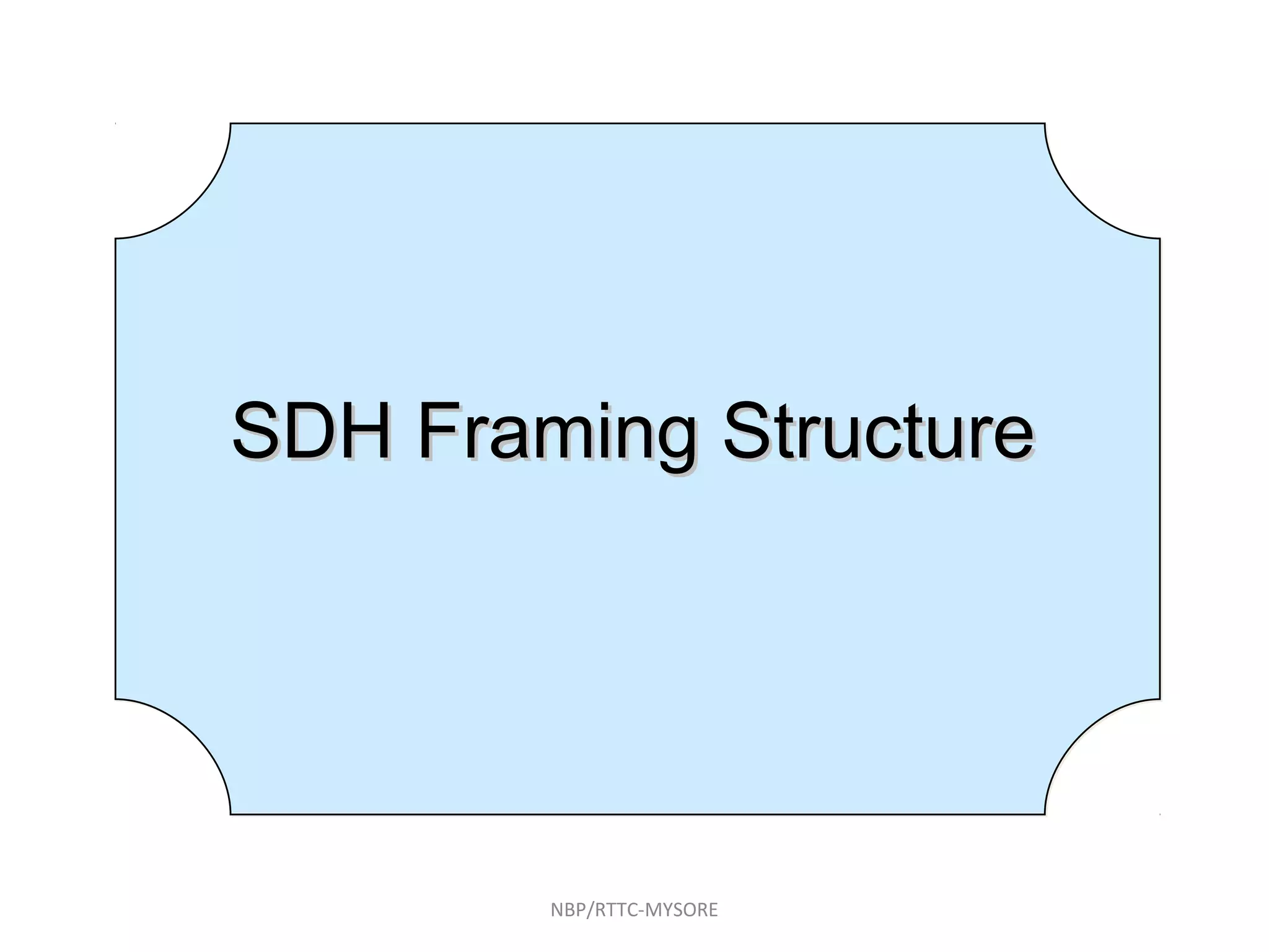 SDH ALARMS | PPT