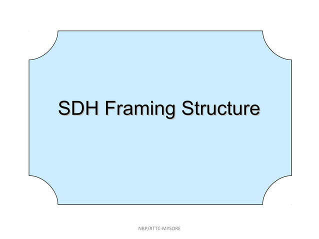 SDH ALARMS | PPT