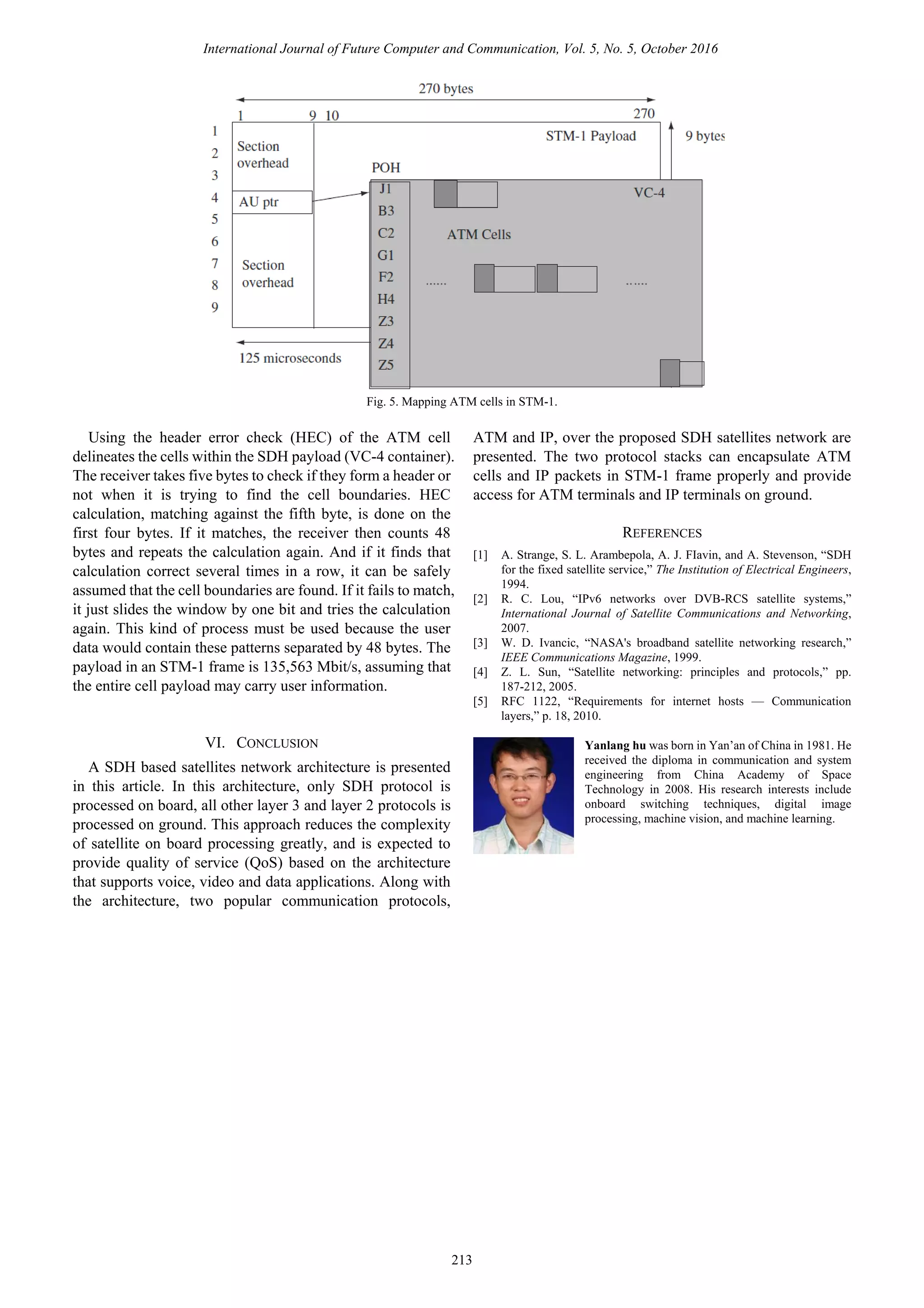 SDH over Sat.pdf | Computer Networking | Computing