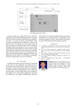 SDH over Sat.pdf | Computer Networking | Computing