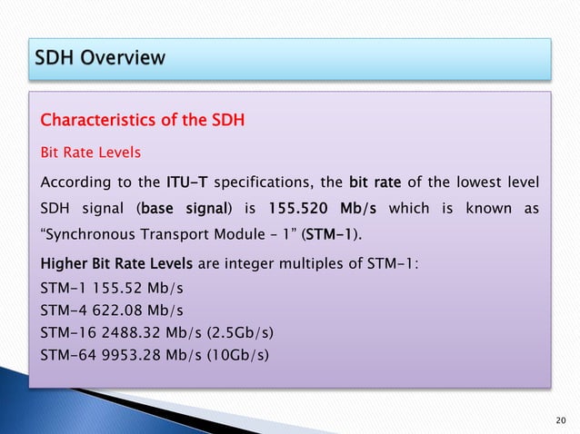 SDH presentation | PPTX