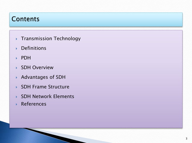 SDH presentation | PPTX