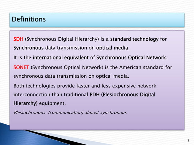 SDH presentation | PPTX