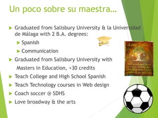 Sdhs. day 1_introducciones_spanish_ii | PPTX | Homework and Study ...